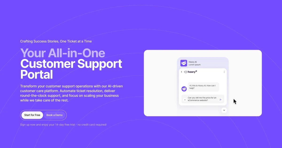 All-in-one Platform for Customer Support Automation | Hoory AI