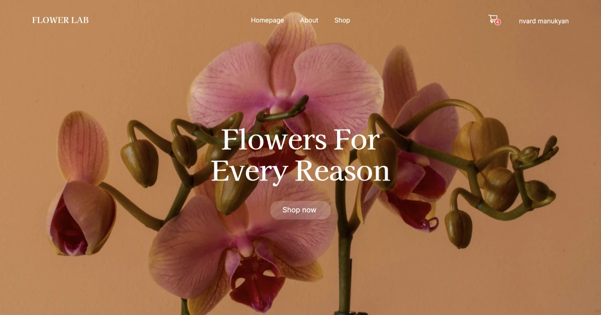 Flower Shop Website Template | Ucraft Next | ARD Industry Flower Shop Website Template | Ucraft Next | ARD Industry