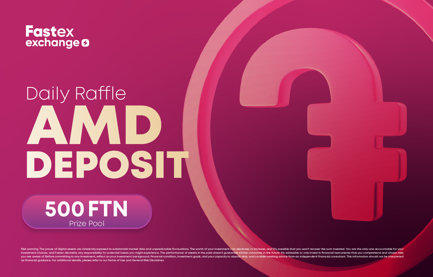AMD Daily Deposit Raffle | Fastex