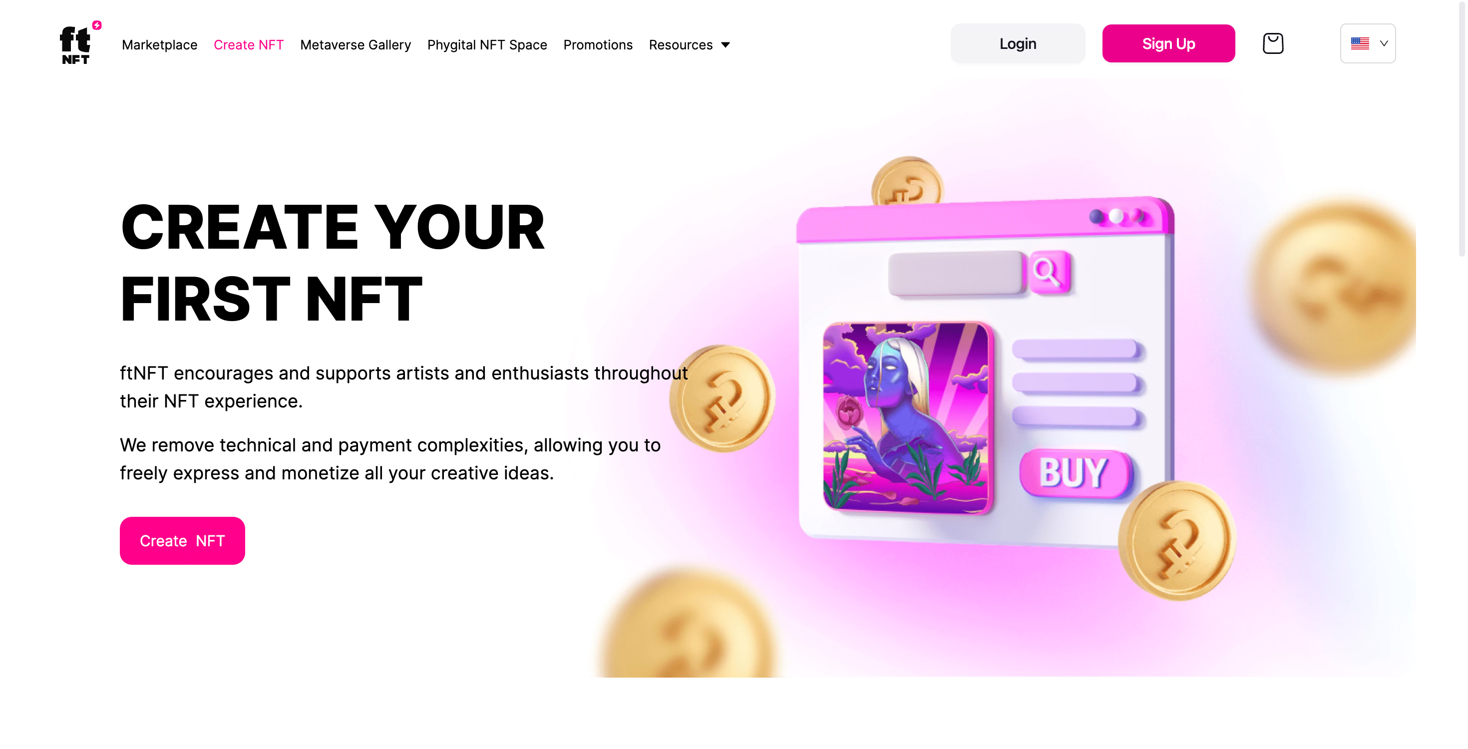 Create Your NFT With Us | ftNFT AM | ftnftam