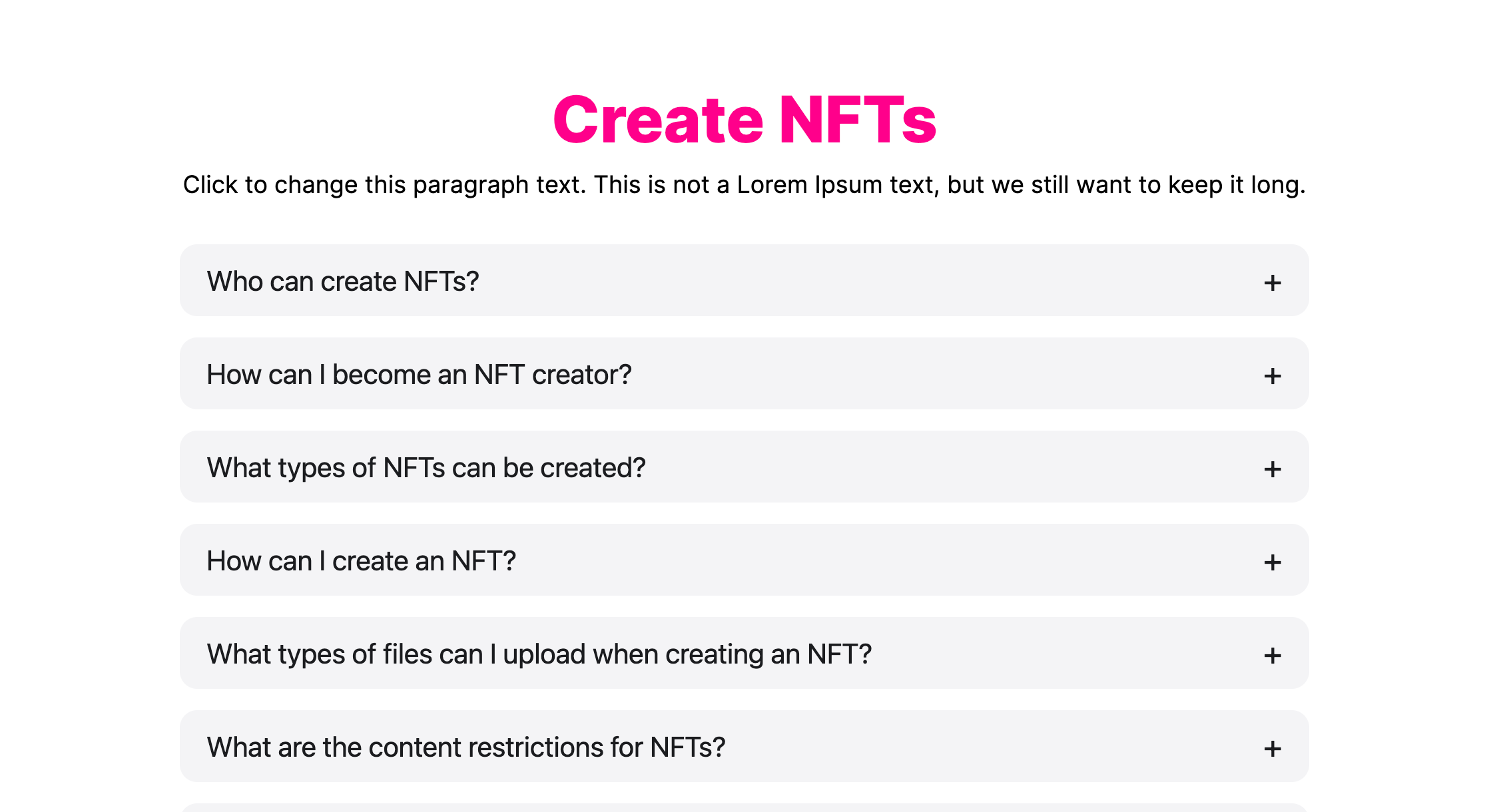 Create NFTs | ftNFT Help Center | ftnftam